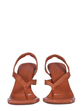 Gia Borghini Rosie Footbed Heel - Brown