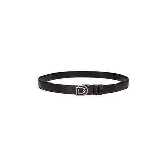 S.T. Dupont Ceinture D logo r&eacute;versible en cuir lisse et cuir grain&eacute;