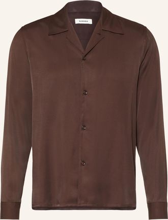 Sandro Sandro Resorthemd Regular Fit braun