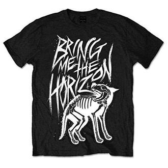 Bring Me The Horizon Wolf Bones T-Shirt, Noir, XL Homme