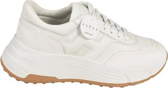 Hogan Femme, Chaussures, Blanc, Taille: 38 1/2 EU Hi-Fi Baskets