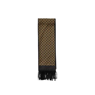 Valentino Garavani Homme, Accessoires, Multicolore, Taille: ONE Size &Eacute;charpe de luxe en soie &agrave; motifs g&eacute;om&eacute;triques