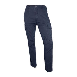 Aeronautica Cargo Hose Fr&uuml;hling Twill Blau - - Trousers - Herren - Blau - 5XL