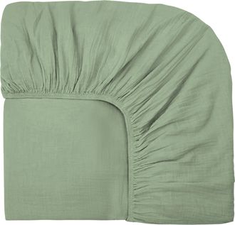 Haomy Drap-housse Dili en voile de coton Haomy