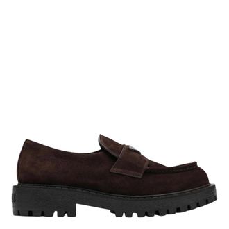 Prada Braune Mokassins Sandalen - - Shoes - Herren - Braun - 43 1/2 EU