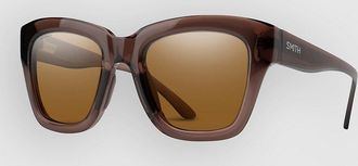 Smith Sway Rosewood Crystal Sonnenbrille chromapop polarized brown