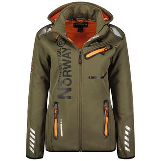 Geographical Norway Damen Softshell Funktions Outdoor Regen Jacke Sport