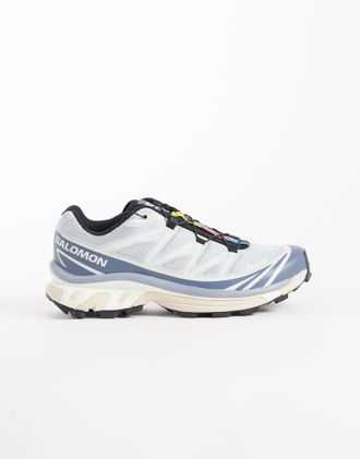 Salomon XT-6 baskets bleu perle et blanc vanille