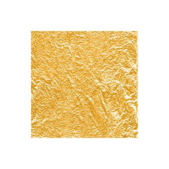 SELVA Selva Dukaten-Doppelgold, 10 Blatt &agrave; 80 x 80 mm, echtes, 23-kar&auml;tiges Blattgold f&uuml;r Innen- und Au&szlig;envergoldungen