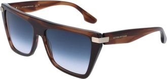 Victoria Beckham Femme, Accessoires, Brun, Taille: ONE Size Lunettes de soleil en ac&eacute;tate avec protection UV