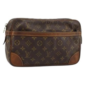 Louis Vuitton Pre-owned Compiegne 28 Clutch - - Pre-owned - Damen - Braun - ONE SIZE