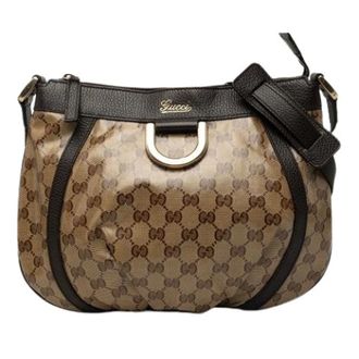 Gucci Sac bandouli&egrave;re vintage doccasion - Femme - Pre-owned - Beige - Taille: ONE Size