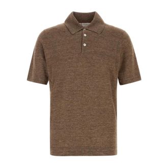 Brunello Cucinelli Homme, Tops, Brun, Taille: 3XL M2L00315 Polo