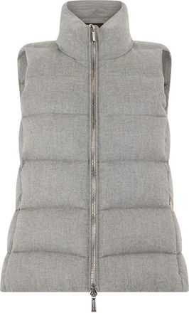Moorer Gilet matelass&eacute; - Femme - Vestes - Gris - Taille: 36 FR