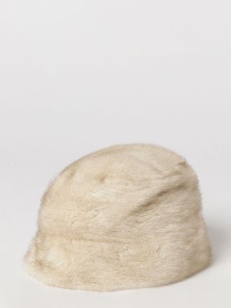 Simonetta Ravizza Bonnet en pr&eacute;cieuse fourrure de vison