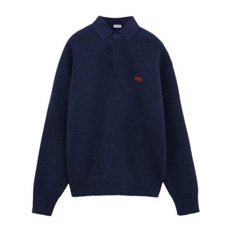 Loewe Polo-Shirt - - Tops - Herren - Blau - S