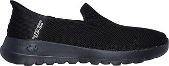Skechers Go Walk Joy Sneaker f&uuml;r Damen, Zum Reinschl&uuml;pfen (Schwarz)
