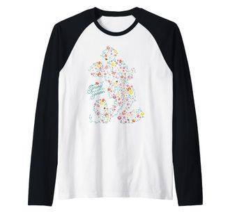 Disney Mickey Mouse Spring Into The Season Easter Silhouette Raglan