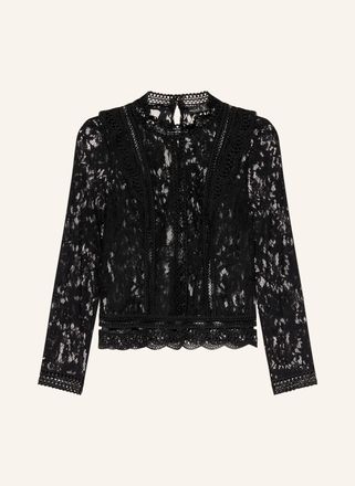van Laack Van Laack Blusenshirt Vl-Talesia-Xx Aus Spitze schwarz