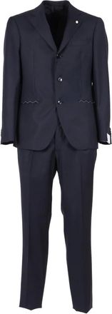 Luigi Bianchi Mantova Homme, Costumes, Bleu, Taille: 3XL Costume crois&eacute;