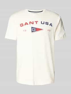 GANT T-Shirt mit Label-Details