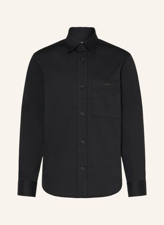 HUGO BOSS Overjacket Owen Relaxed Fit schwarz