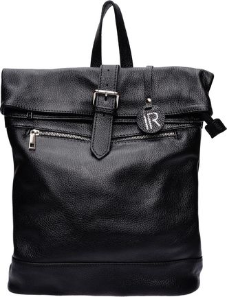 Isabella Rhea Schwarz Rindsledertasche