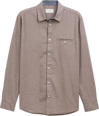Tom Tailor Herren, Shirts, Braun, LGr&ouml;&szlig;e