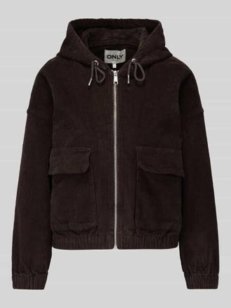 Only Regular Fit Bomberjacke aus Baumwoll-Mix Modell KENZIE