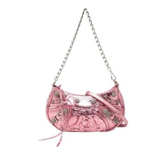 Balenciaga Pre-owned Motocross Le Cagole Crossbody Bag - - Pre-owned - Damen - Rosa - ONE SIZE