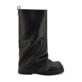 The Attico Femme, Chaussures, Noir, Taille: 37 EU Robin Combat Boot