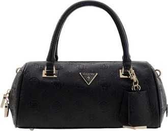 Guess sac &agrave; main sac &agrave; &eacute;paule bandouli&egrave;re Cresidia II Box Satchel Black Logo noir