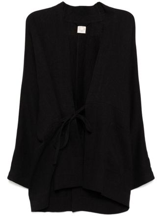 Jan-Jan Van Essche veste zippée texturée - Noir