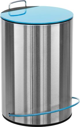 Sanwood Sanwood MATHIS Bad Mülleimer mit höhenverstellbarem Griff 5L - Kosmetikeimer für Badezimmer und Küche aus Edelstahl - Badmülleimer mit Softclose Autom