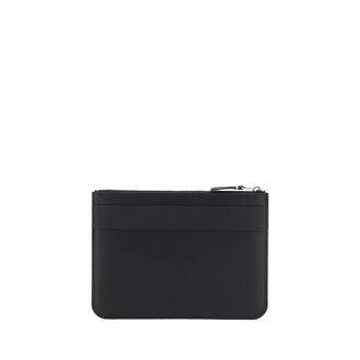 Comme Des Gar&ccedil;ons Mens Black Calf Leather Bos Taurus Wallet