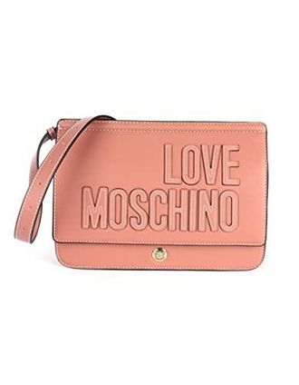 Love Moschino Femme, Sac à bandoulière, Pre Collection Automne Hiver 2021, Taille unique - - rose, Taille unique EU