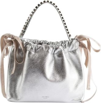 Jimmy Choo London Femme, Sacs, Gris, Taille: ONE Size Drawstring Mini