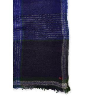 Moismont Foulard &agrave; carreaux en laine