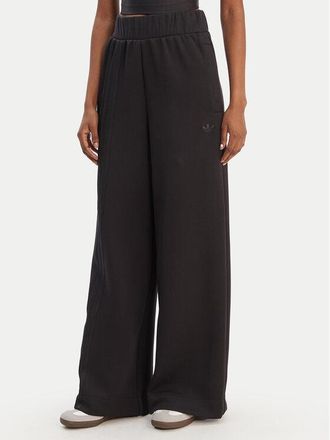 adidas Jogginghose Off Placed 3-Stripes JX2733 Schwarz Wide Leg