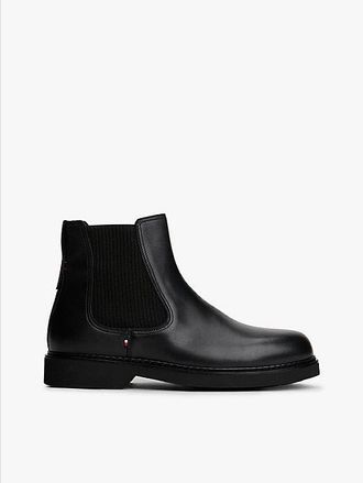 Tommy Hilfiger Bottes Chelsea en cuir l&eacute;g&egrave;res