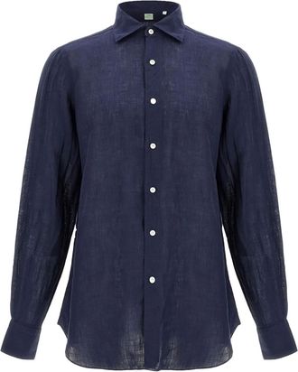 Finamore chemise Gaeta - Bleu