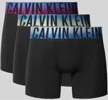 Calvin Klein Underwear Pant & Trunk mit elastischem Label-Bund im 3er-Pack Modell BOXER BRIEF