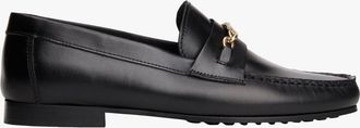 Tommy Hilfiger Mocassins &agrave; mors en cuir lisse