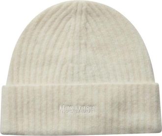 Mos Mosh MOS Mosh, Femme, Accessoires, Beige, Taille: ONE Size Beanie