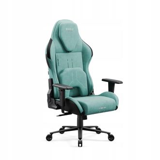 Diablo Gaming Stuhl Stoff X.One Prime Gamer Stuhl Ergonomisch mit Magnetische Kopfst&uuml;tze und K&uuml;hlender Sitz Robuste Metallbasis, H&ouml;henverstellbare Armlehnen 