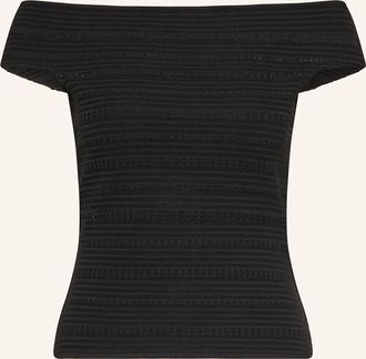 Reiss Reiss Stricktop Bardot schwarz