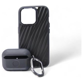 Tumi Portemonnaie - TUMI H&Atilde;oeLLE SET F&Atilde;oeR IPHONE PRO 15 + AIRPODS PRO L - Gr. unisize - in Schwarz - f&uuml;r Damen