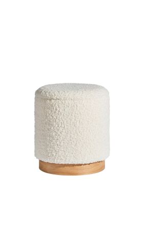 MID.YOU Mid.you Hocker, Creme, Textil, 38x42x38 cm, Kleinmöbel