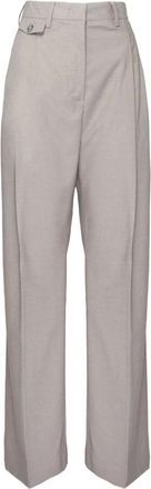 Attic and Barn Femme, Pantalons, Gris, Taille: 34 FR Wide Pantalons