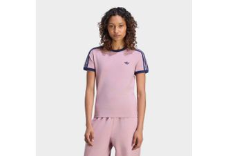adidas Originals T-Shirt 3S TEE SLIM sanft anliegende Passform, ohne Verschluss, f&uuml;r sportlichen Look
